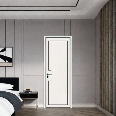 China Finished Surfaces WPC Hollow Door for Moisture-Resistant Doors for sale
