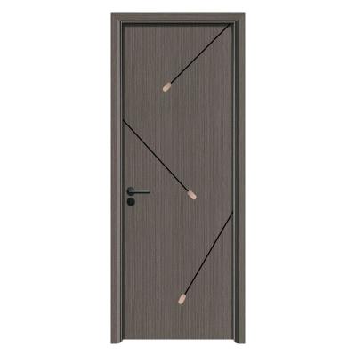 China Waterproof WPC Hollow Door For Eco-Conscious And Modern Space for sale