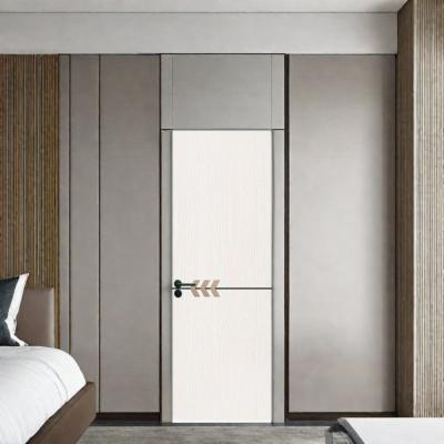 China Customized Frame Color WPC Hollow Doors Sustainable and High-Performance for sale