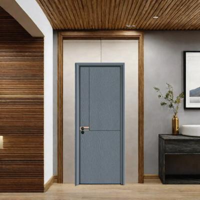China Transform Your Space with WPC Hollow Doors Durable Eco-Friendly Alternative for sale