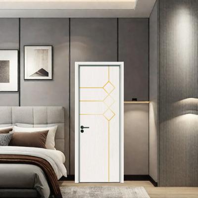 China Insulation and Moisture Resistance for Eco-Friendly Living with WPC Hollow Doors for sale
