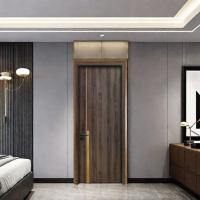 China Transform Your Space With WPC Hollow Doors Eco-Friendly Moisture-Resistant Insulating for sale