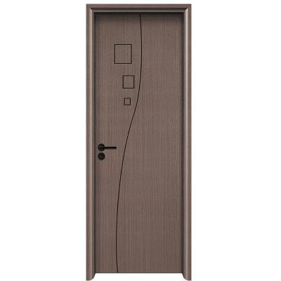 China Quick Installation Waterproof WPC Hollow Door  2400mm Height for sale