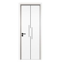 China Eco-Friendly And Durable WPC Hollow Door For Kitchens Bathrooms And Storage Spaces for sale