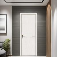 China Waterproof WPC Hollow Door For Damp Areas Like Bathrooms for sale
