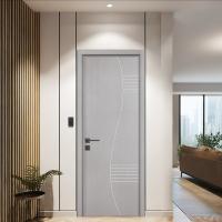 China Hollow composite WPC Interior Door designed for interior with moisture resistance heat insulation and durable long lasting design for sale
