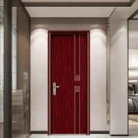 China Composite hollow WPC Interior Door designed for interior with moisture resistance heat insulation and modern aesthetic appeal for sale