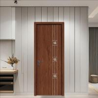 China Composite WPC Hollow Door with heat insulation moisture resistance and durable construction designed for interior residential and commercial for sale