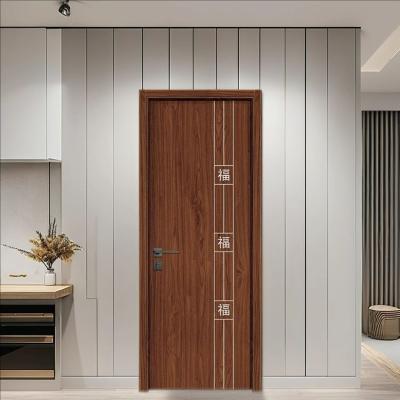 China Composite WPC Hollow Door with heat insulation moisture resistance and durable construction designed for interior residential and commercial for sale