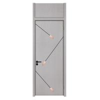 China Heat Transfer WPC Hollow Doors For Eco-Friendly And High-Performance for sale