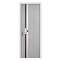 China Solid  WPC Hollow Doors  Smooth Surface Customizable Size for sale