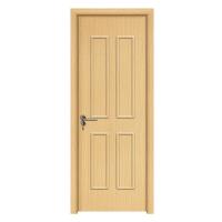 China 2025 New Design 2100mm Length 600mm-1080mm Width Low Maintenance WPC Hollow Door for Interior Use for sale