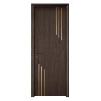 China Moisture-Resistant WPC Hollow Doors Eco-Friendly Durable Heat Transfer Surface for sale
