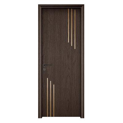 China Moisture-Resistant WPC Hollow Doors Eco-Friendly Durable Heat Transfer Surface for sale