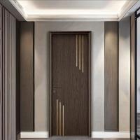 China WPC Hollow Door designed for interior offering durable moisture resistant materials and energy heat insulation benefits for sale