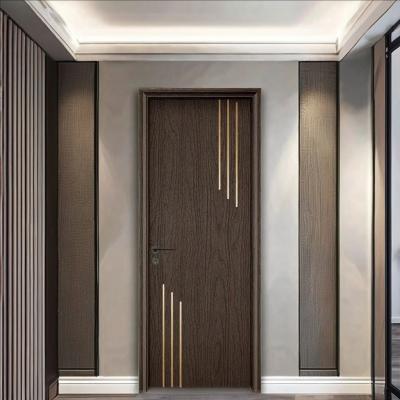 China WPC Hollow Door designed for interior offering durable moisture resistant materials and energy heat insulation benefits for sale