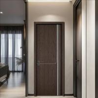 China Painting WPC Door durable and low maintenance hollow door with superior strength and customizable surface finishes for interior for sale