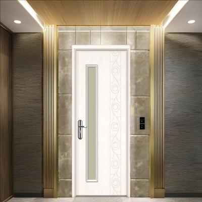 China Environmentally Friendly WPC Glass Door with Superior Heat Insulation Soundproofing and Moisture Resistance for Stylish Interiors for sale
