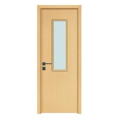 China 35/45mm Thickness WPC Glass Door Soundproof and Termite Proof for Residential and Commercial Use for sale