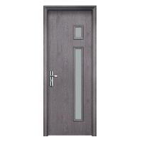 China Heat Insulation WPC Hollow Door Swing Open Style Smooth Surface Finish for sale