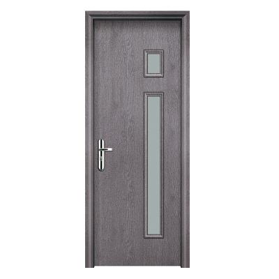 China Heat Insulation WPC Hollow Door Swing Open Style Smooth Surface Finish for sale