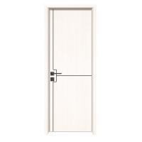 China Bedroom Hollow WPC Panel Door With 100% WPC Door Frame  Perfect Combination Of Style And Durability for sale