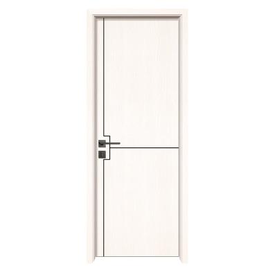 China Bedroom Hollow WPC Panel Door With 100% WPC Door Frame  Perfect Combination Of Style And Durability for sale