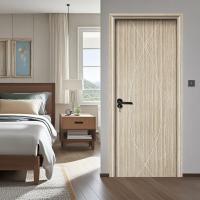 China Main Material Wood Plastic Composite WPC Hollow Door Easy To Install Eco-Friendly for sale
