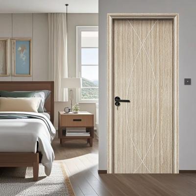 China Easy To Install Hollow WPC Door Main Material Wood Plastic Composite Durable And Green Solution for sale