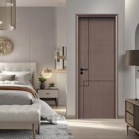 China Modern Designed Waterproof Mouldproof WPC Hollow Door with 2100mm Length and 35mm Thickness for sale