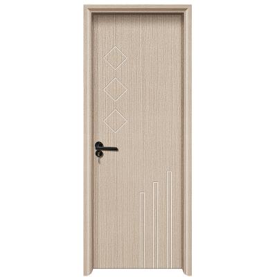 China Humidity and Rot Resistant Maintenance-Free WPC Hollow Door for Modern Interior Spaces for sale