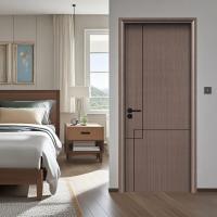 China Residence WPC Hollow Door Gross Weight 35-45Kg/Set For Water-Resistant Internal Door for sale