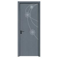 China Moisture And Weather Resistant WPC Reinforced Panel Door For Extreme Environments for sale