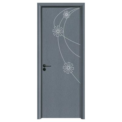 China Moisture And Weather Resistant WPC Reinforced Panel Door For Extreme Environments for sale