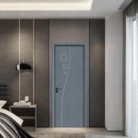 China Transform Your Space with Eco-Friendly WPC Hollow Door Made of Wood Plastic Composite for sale