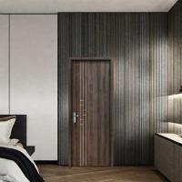 China Customizable WPC Hollow Door With Wood Plastic Composite 600mm Width for sale