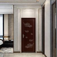China Main Material Wood Plastic Composite WPC Hollow Door For Indoor/Outdoor Spaces for sale