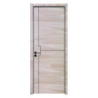 China Solid Wood Composite Door Wood Plastic Composite Hollow Door With Flush Design Carved Design Hollow Glass for sale