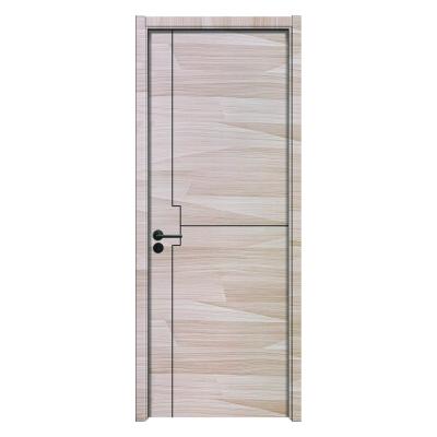 China Solid Wood Composite Door Wood Plastic Composite Hollow Door With Flush Design Carved Design Hollow Glass for sale