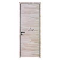 China Moistureproof WPC Hollow Door With Easy Maintenance And Hollow Structure for sale