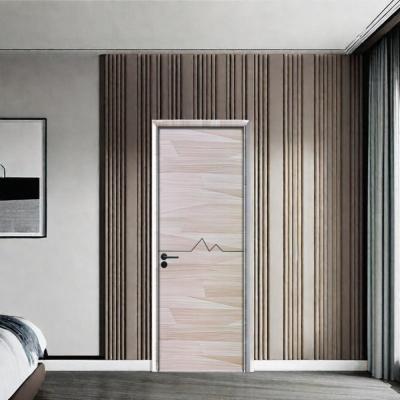 China Moistureproof WPC Hollow Door Customization ISO9001 And CE Certifications for sale
