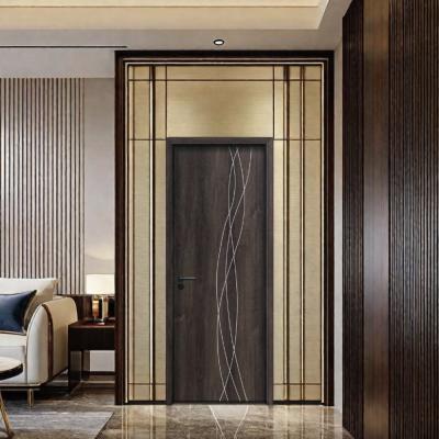 China WPC Hollow Door Customizable And Durable  In Various Colors for sale