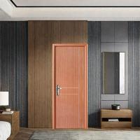 China UV Resistant WPC Hollow Door Flush Design Waterproof for Commercial for sale