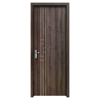 China Durable WPC Interior Door with Soundproof Heat Insulation and Low Maintenance Features for Modern Commercial Spaces for sale