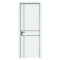 China High Sound Insulation WPC Hollow Door for Home's Renovation Project Durable and Affordable for sale
