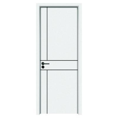 China High Sound Insulation WPC Hollow Door for Home's Renovation Project Durable and Affordable for sale