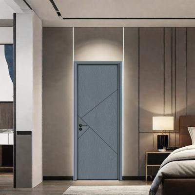 China Maintenance Free Hollow WPC Interior Door With Smooth Surface Finish for sale