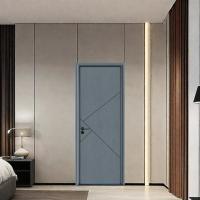 China Lightweight Wood Plastic Composite Door With Soundproof And Insulation Properties for sale