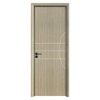 China WPC Hollow Door durable composite door solution with superior moisture humidity and rot resistance plus energy heat insulation for sale