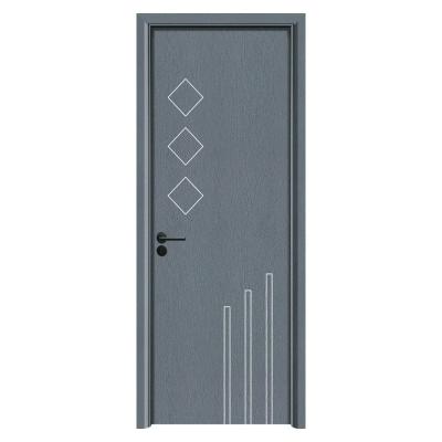China WPC Hollow Door durable composite door solution with superior moisture humidity and rot resistance plus energy heat insulation for sale